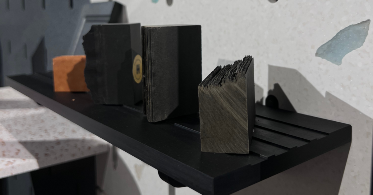 Explore recycled surfaces showcased at Material… | Surface Matter